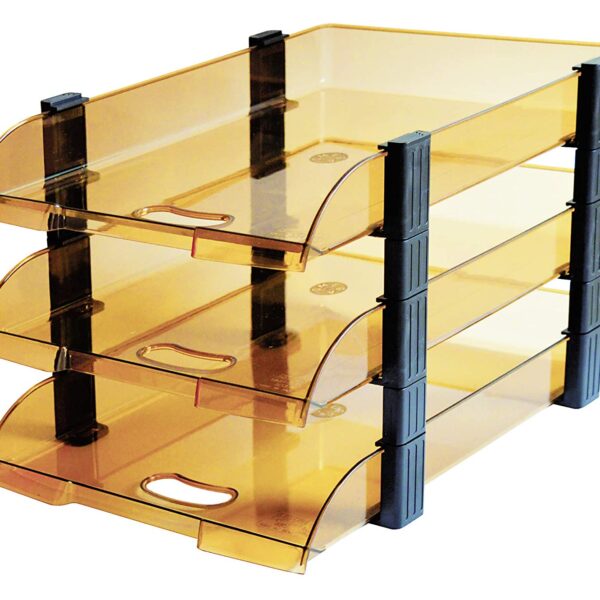 Shop 3 Tier Omega Executive File Tray Set Online | AnnaDorkas Ventures